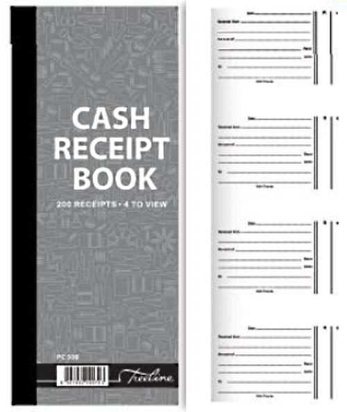 Treeline Duplicate Cash Receipt Book