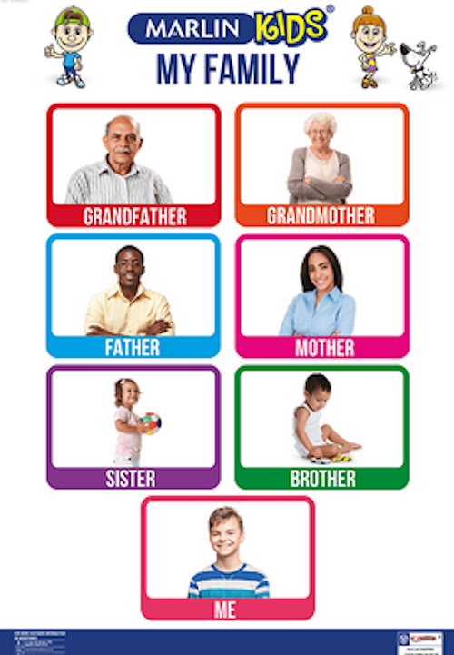 WALL CHART - MY FAMILY - MARLIN