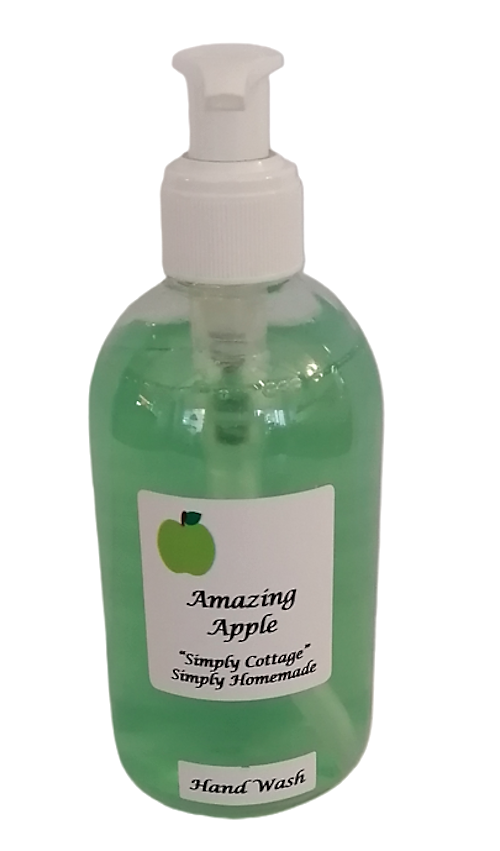Liquid Hand Wash - Handmade "Amazing Apple" Fragranced Liquid Hand Wash
