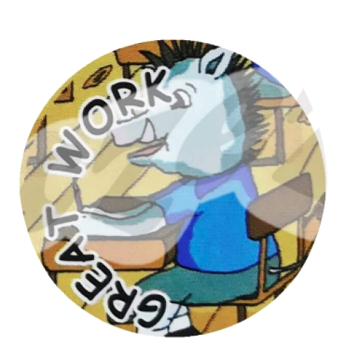 GREAT WORK (60 STICKERS)